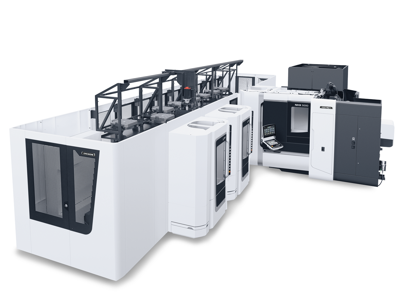 LPP - system automatyzacji magazynów liniowych DMG MORI - DMG MORI Poland